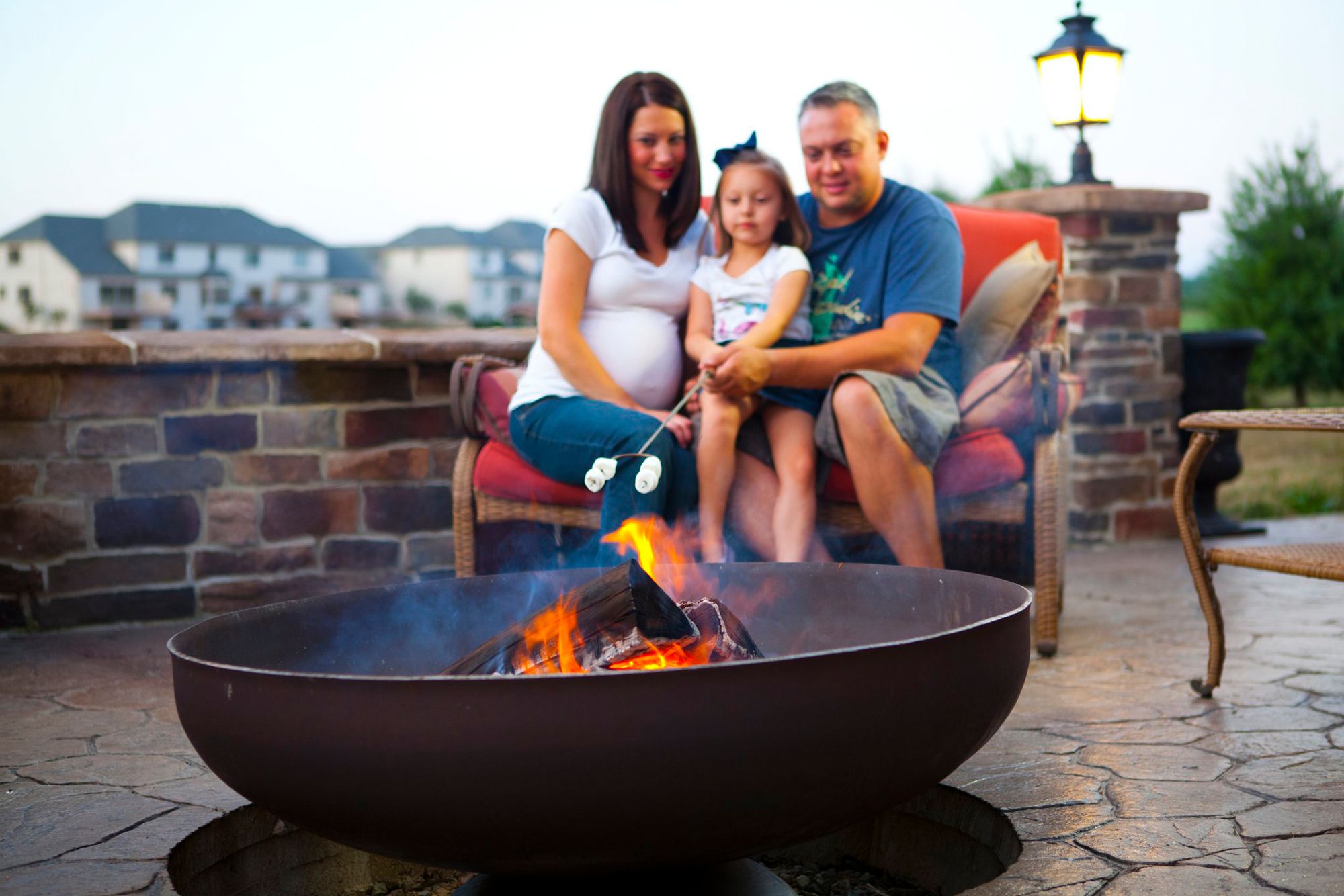 Patriot 24" Wide Wood Burning Fire Pit - #85Y56 | Lamps Plus