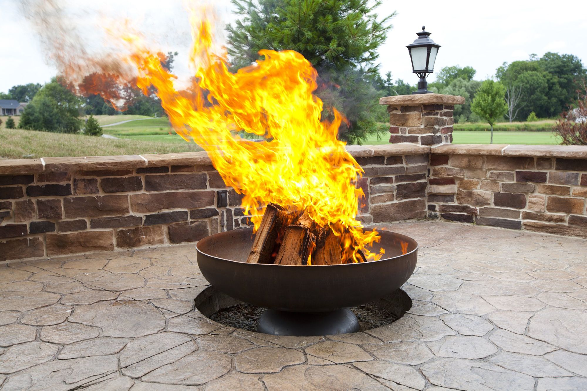Patriot 30" Wide Wood Burning Fire Pit - #85Y50 | Lamps Plus