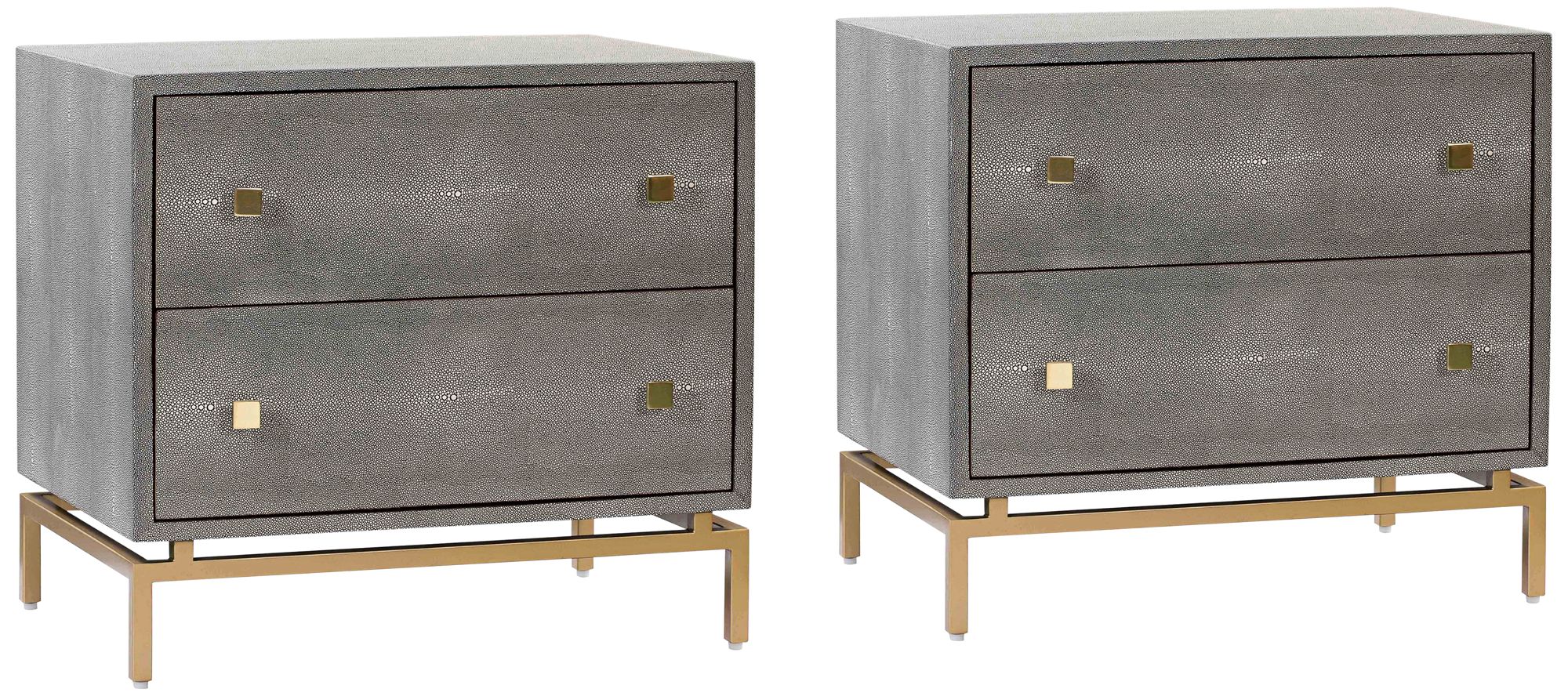 Gray nightstand set store