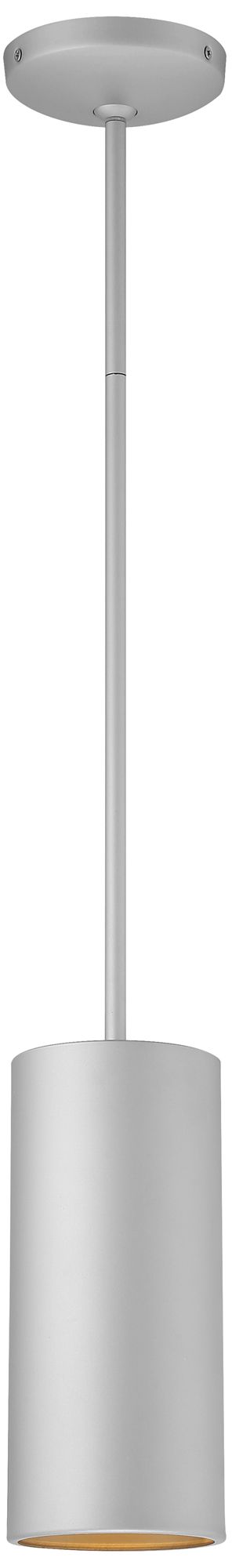 Pilson Medium Satin Pendant With Rigid Stem - #106P5 | Lamps Plus