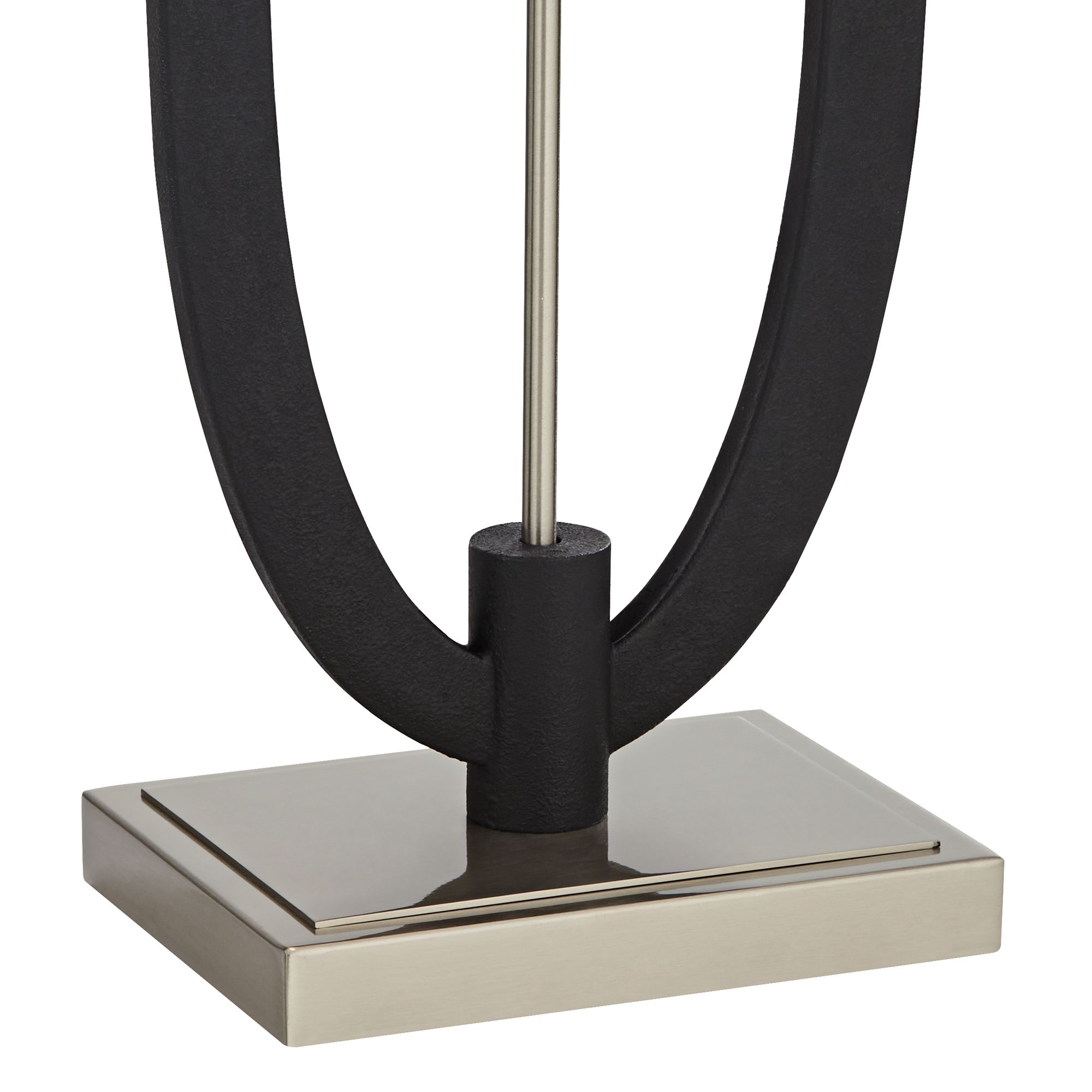 Possini Euro 32" High Modern Oval Metal Ring Table Lamp - #7535A ...