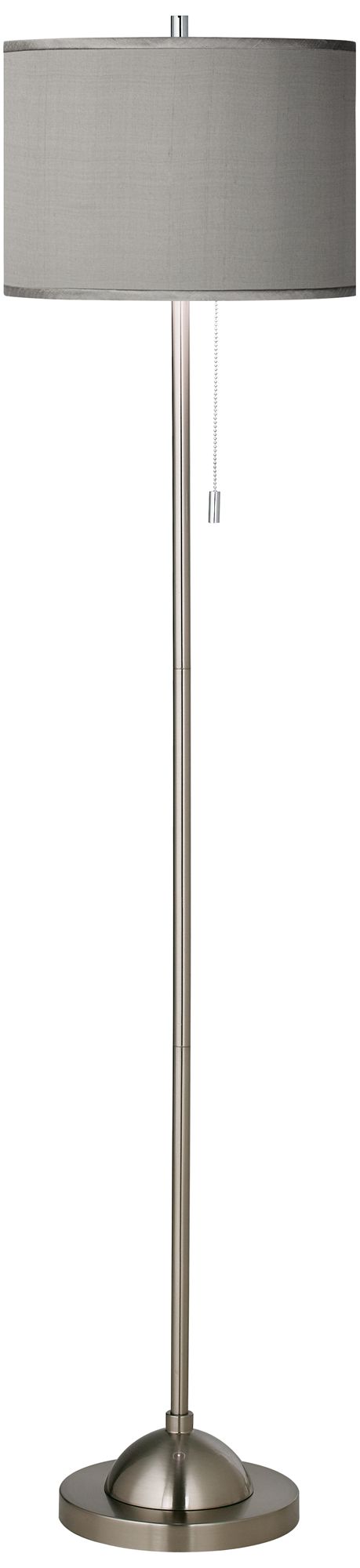 Brushed Nickel Floor Lamps | Lamps Plus