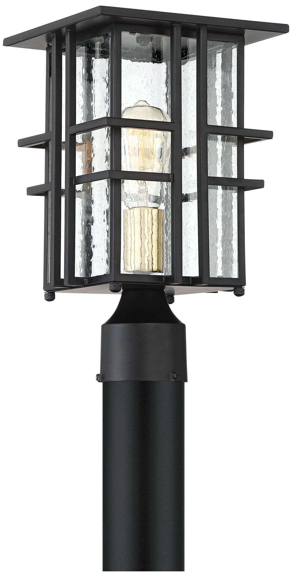 Possini Euro Arley 13 3/4" High Black Outdoor Post Light - #65E97 ...