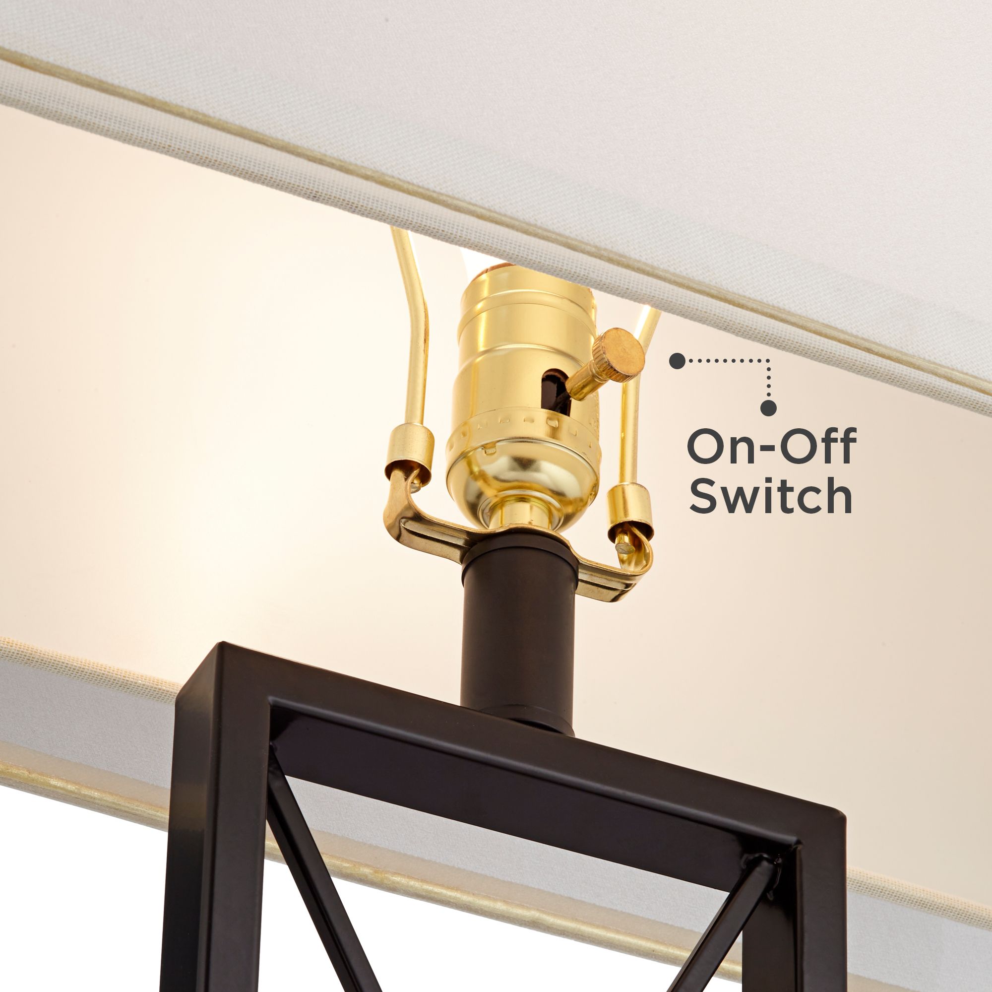 Possini Euro Design Lois Black Metal USB Table Lamps Set of 2 - #630E0 ...