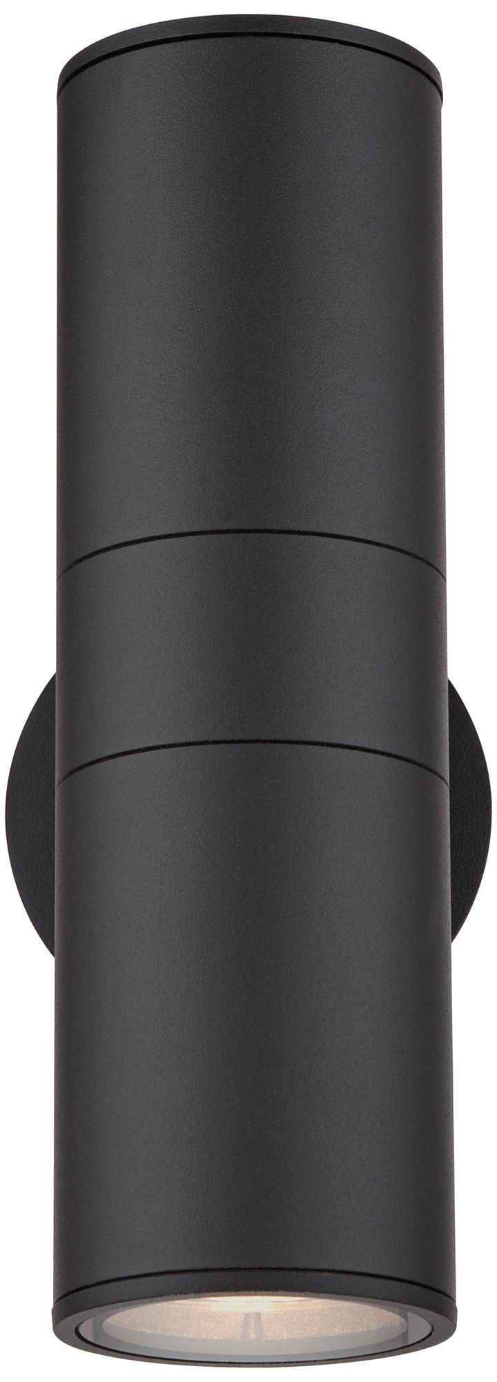 Possini Euro Ellis Black 11 3/4" High Up-Down Modern Wall Sconce ...