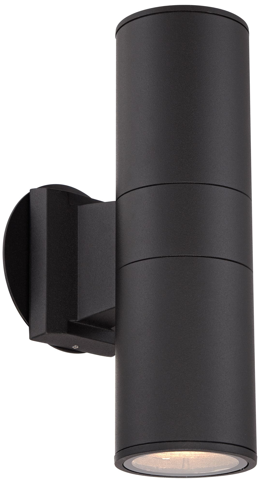 Possini Euro Ellis Black 11 3/4" High Up-Down Modern Wall Sconce ...