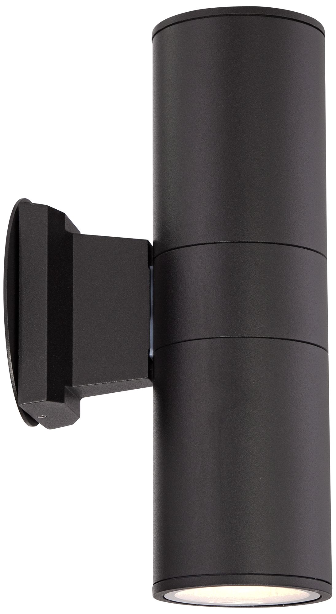 Possini Euro Ellis Black 11 3/4" High Up-Down Modern Wall Sconce ...