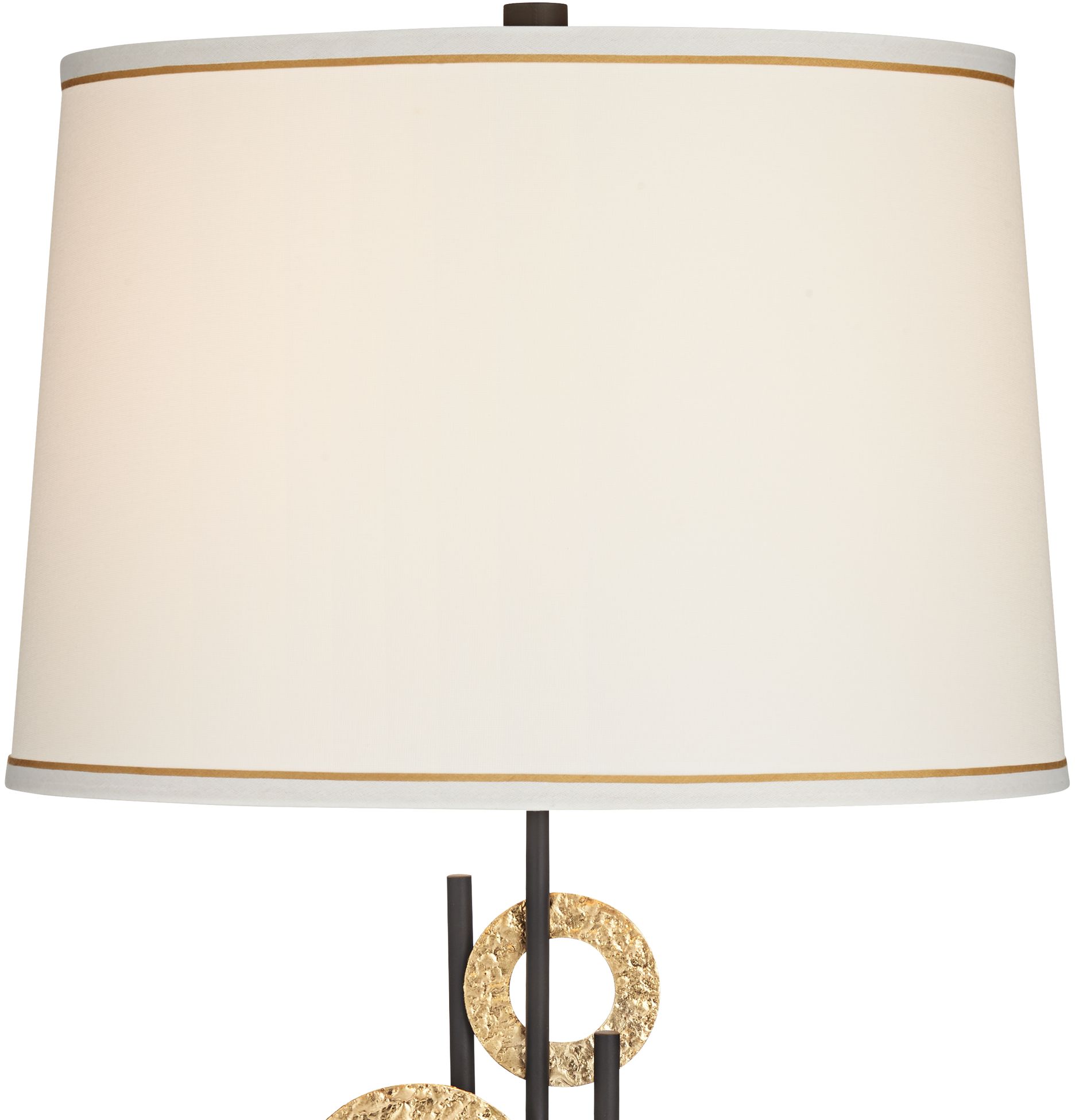 Possini Euro Jupiter 30" Geometric Sculpture Dual USB Table Lamp ...