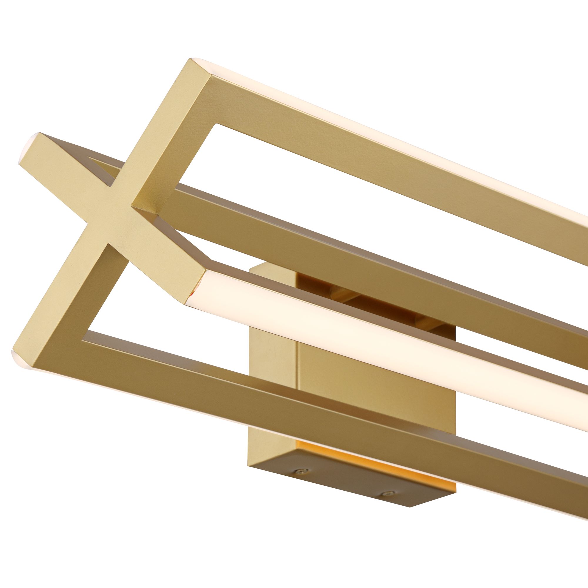 Possini Euro Monier 23 1/2" High Sanded Gold LED Wall Sconce - #1255H ...