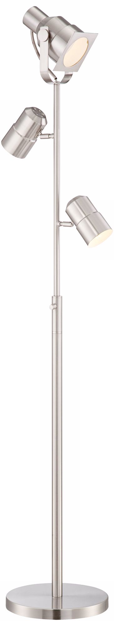 Brushed Nickel, Contemporary Floor Lamps | Lamps Plus