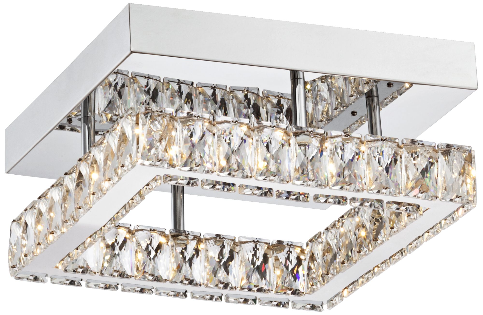 Chrome, Possini Euro Design Close To Ceiling Lights | Lamps Plus