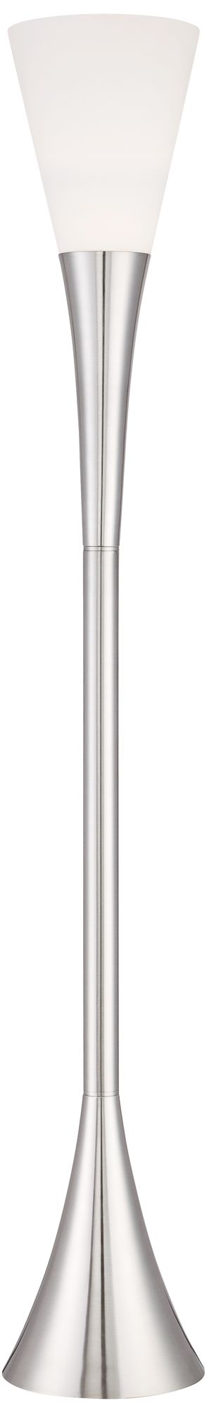 Brushed Nickel, Contemporary Floor Lamps | Lamps Plus