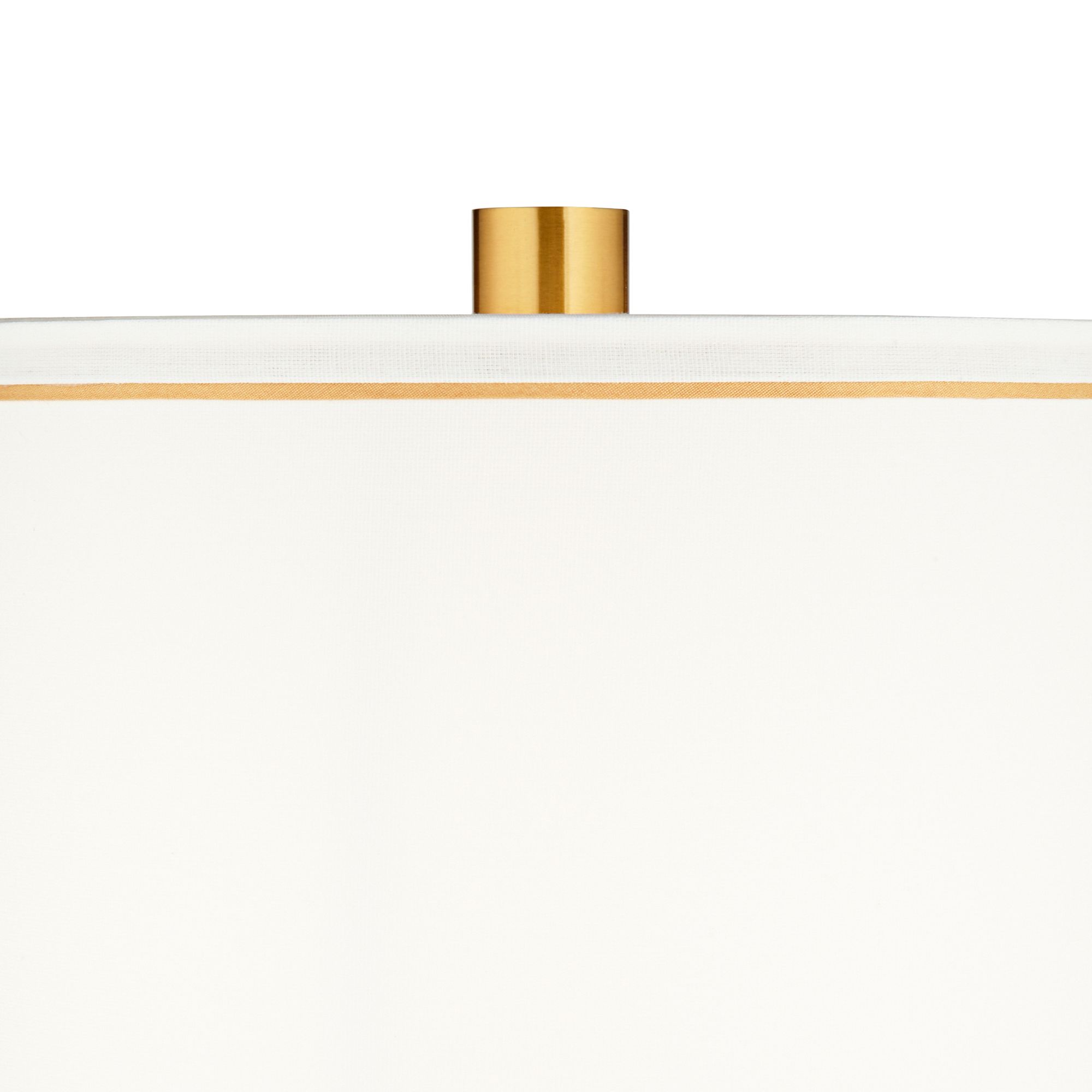 Possini Euro Ribbon 34 1/2" Marble and Gold Buffet Lamps Set of 2 ...