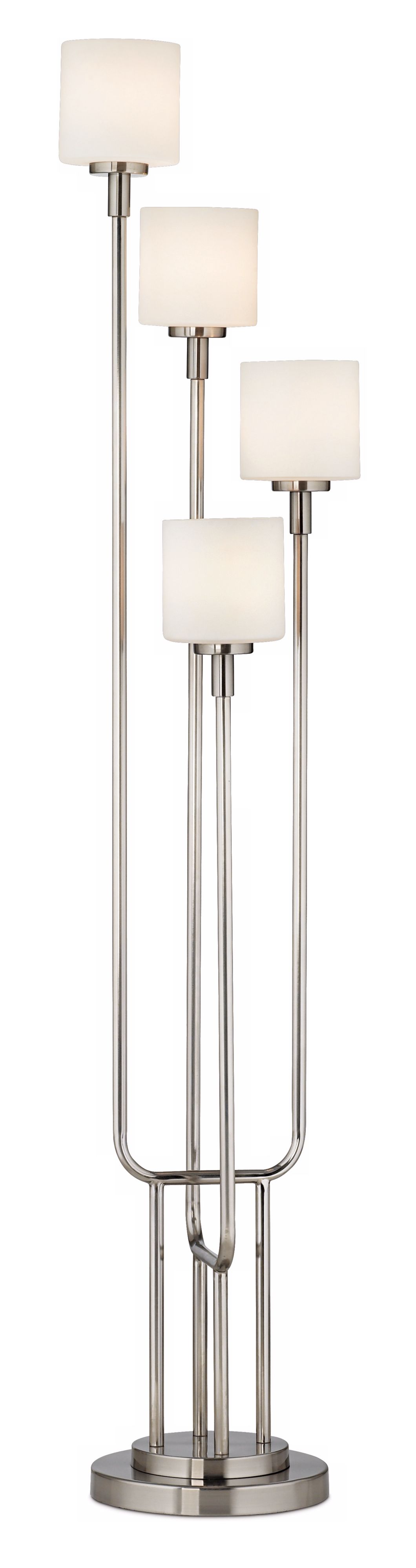 Brushed Nickel, Contemporary, Floor Lamps | Lamps Plus