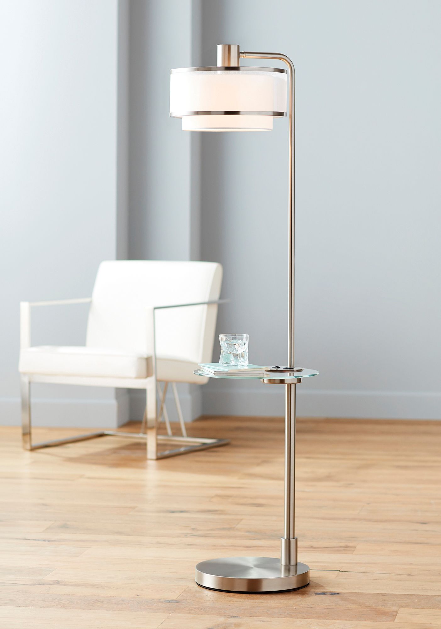 Mid-Century, With Tray Table Floor Lamps | Lamps Plus