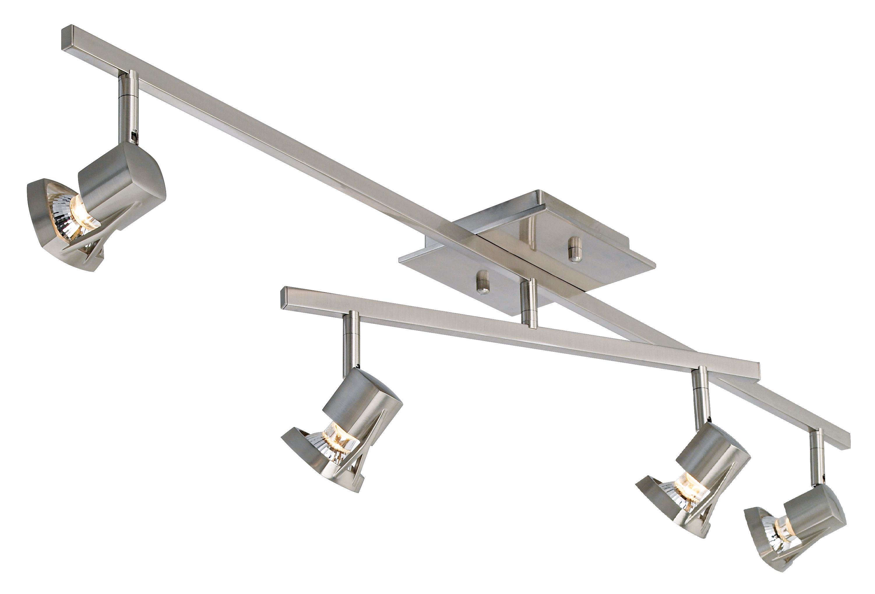 Pro Track 2-Tier Adjustable 4-Light Ceiling Light Fixture - #42520 ...
