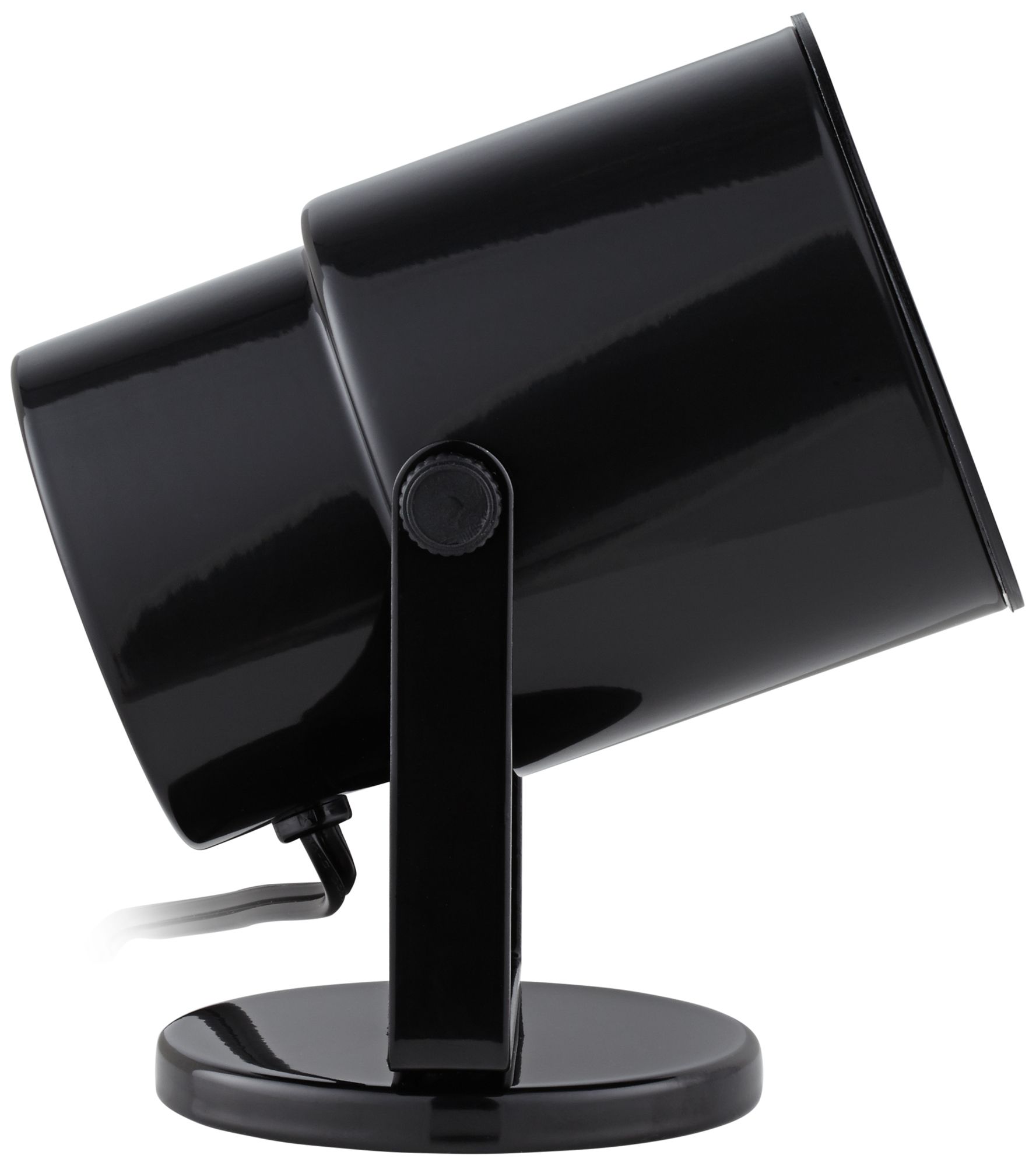 Pro Track 8" Black Cord-n-Plug LED Accent Uplight with Foot Switch ...