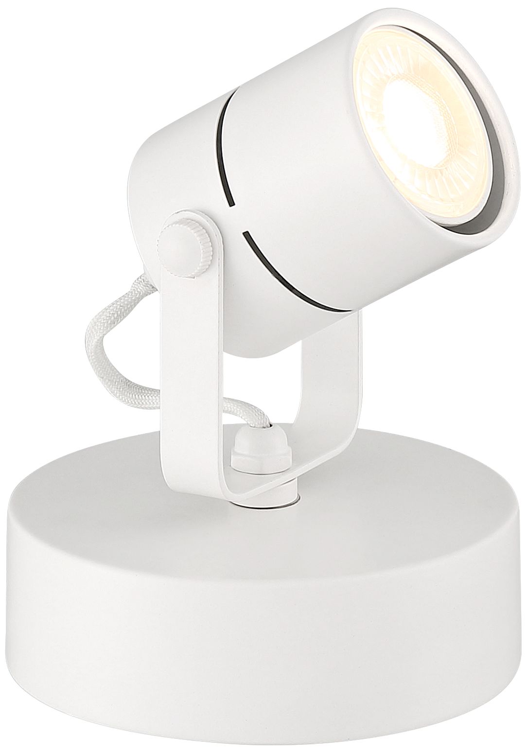 Pro Track Dekker White LED Mini Accent Uplight - #313N2 | Lamps Plus