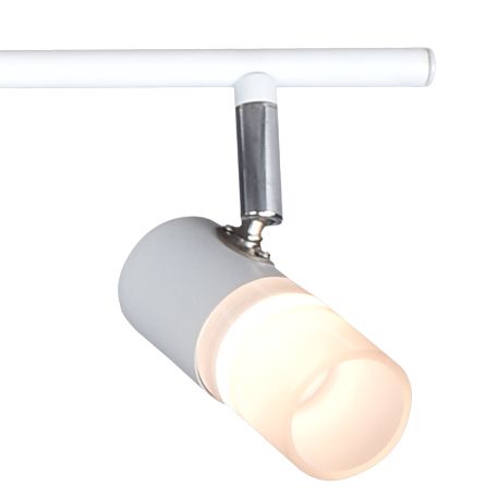 Pro Track Renee 4-Light White LED Track Fixture - #86W78 | Lamps Plus