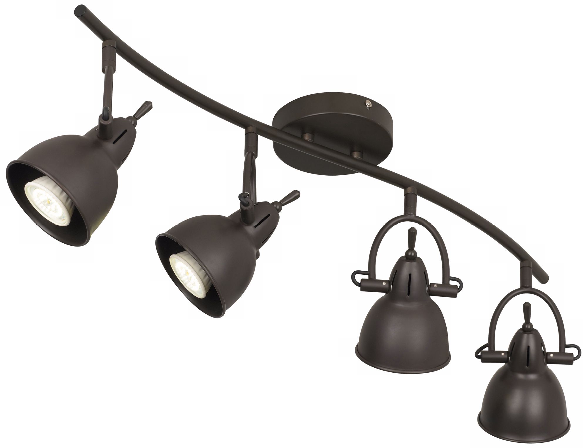 Pro Track Thorndale Bronze Adjustable LED Track Kit Fixture - #2P032 ...