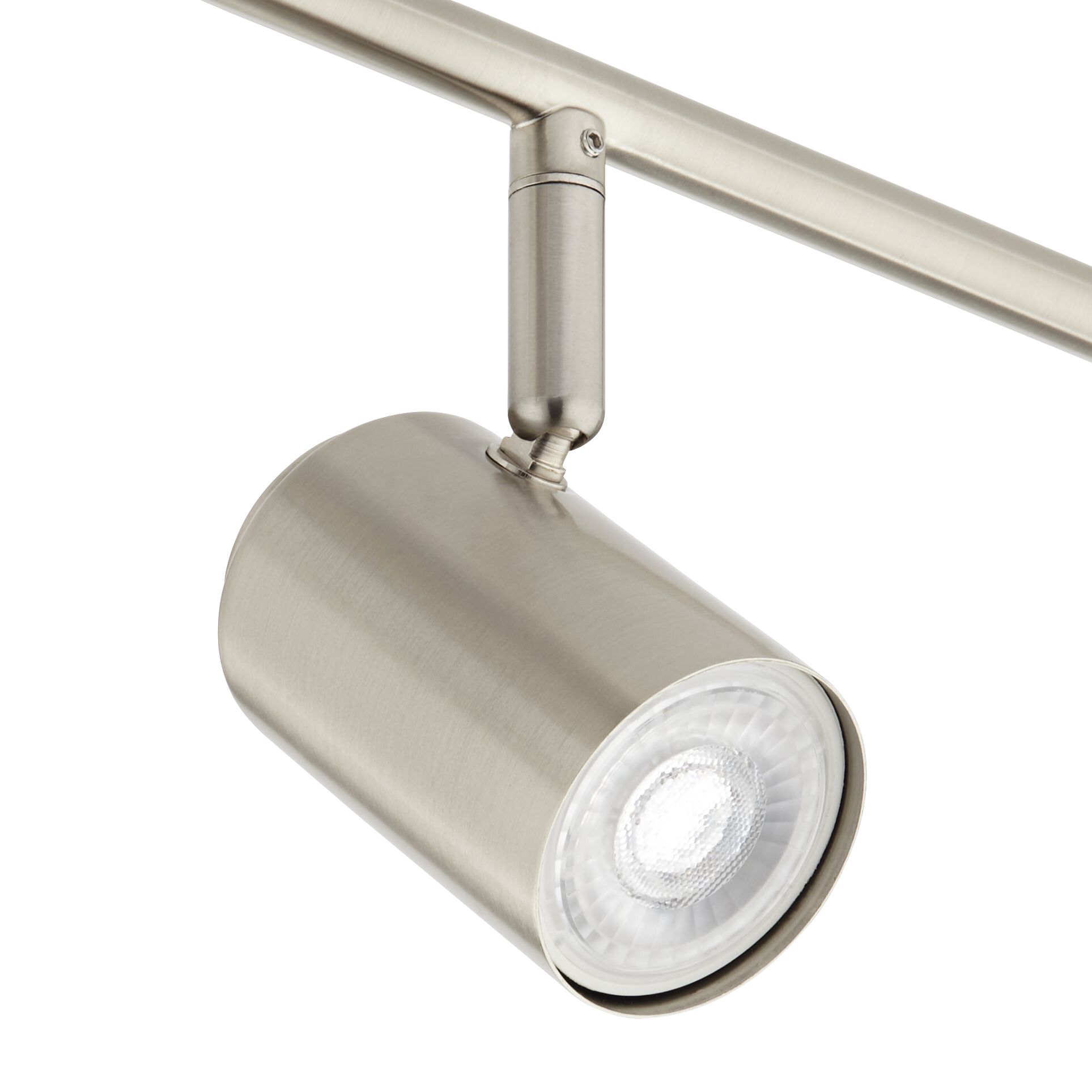 Pro Track Vester 4-Light Brushed Nickel LED Track Fixture - #89E64 ...
