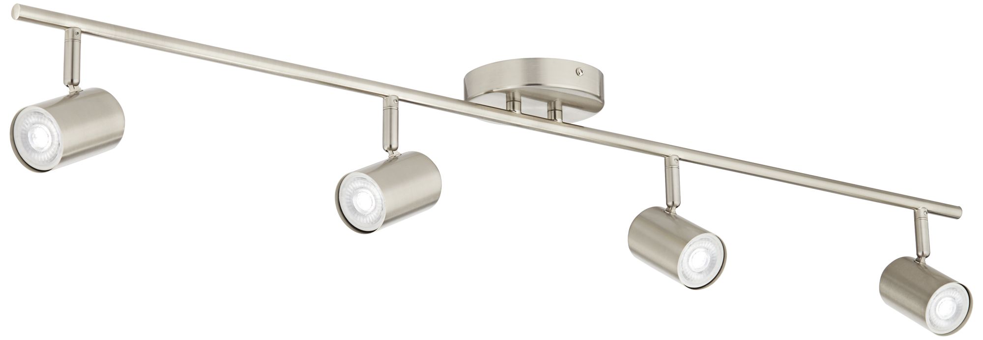 Pro Track Vester 4-Light Brushed Nickel LED Track Fixture - #89E64 ...