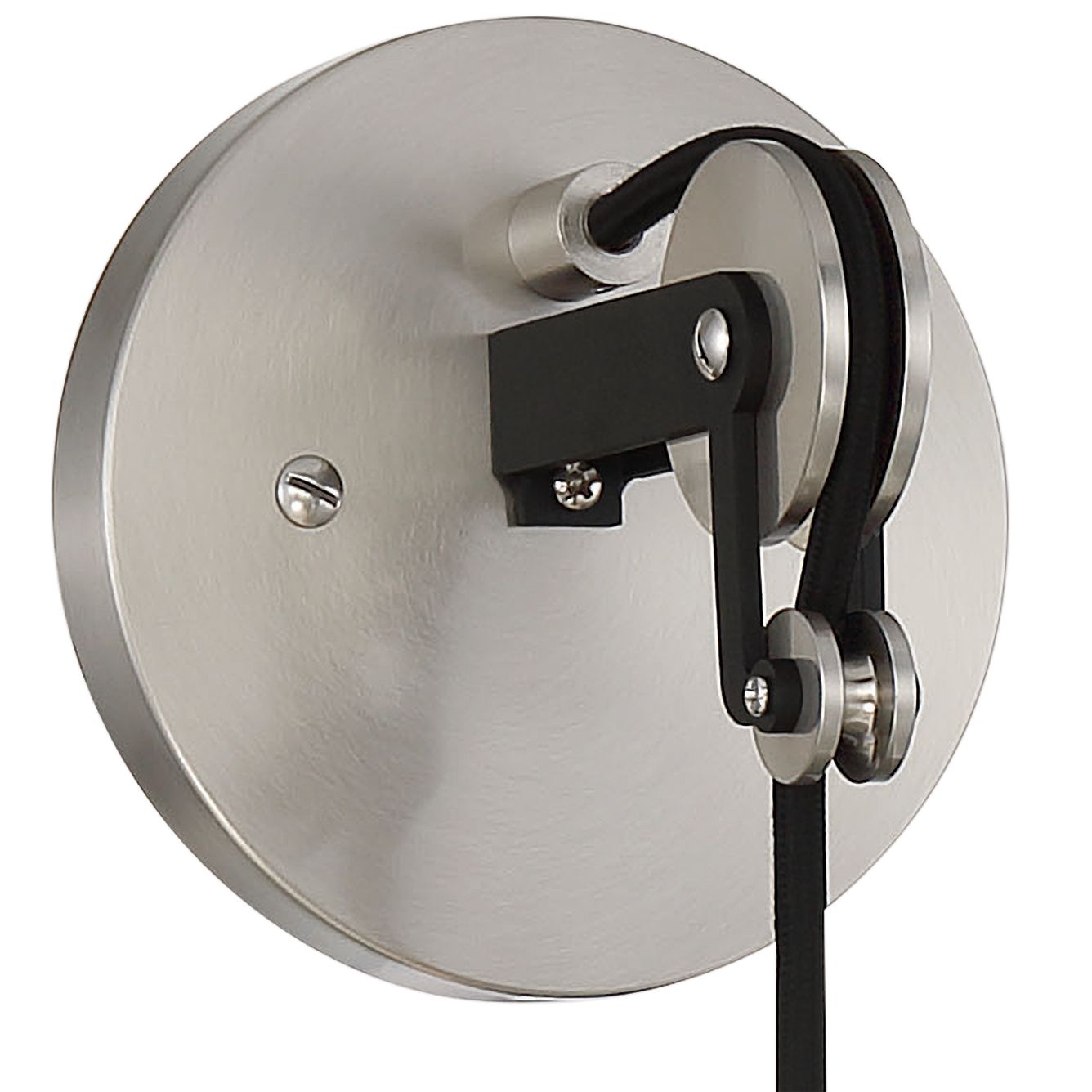 Pullman Junction 12 3/4" High Brushed Nickel Wall Sconce - #553K1 ...