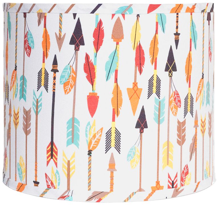 Quills and Arrows Hardback Drum Lamp Shade 12x12x10 (Spider) - #794M2 ...