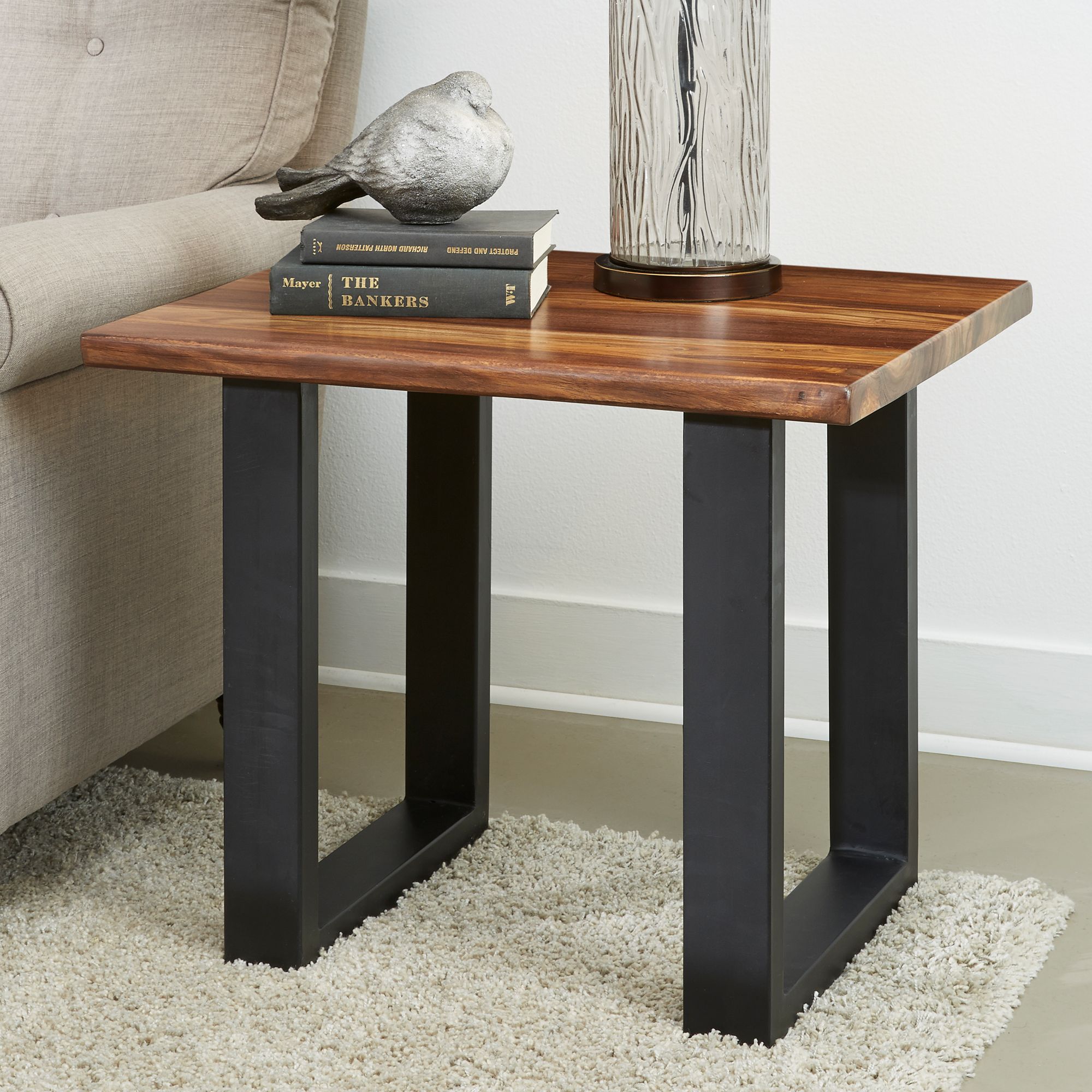 Black Transitional End Tables 28 29 In. Lamps Plus