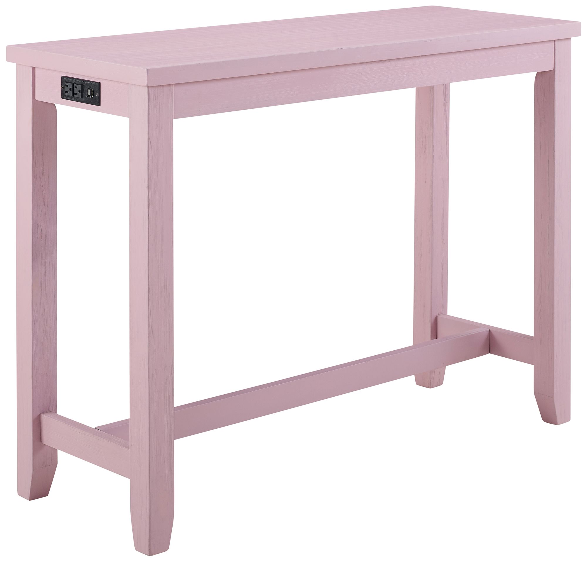 Raynea 48" Wide x 36" HIgh Pink and Gray USB Table Set - #080M1 | Lamps ...