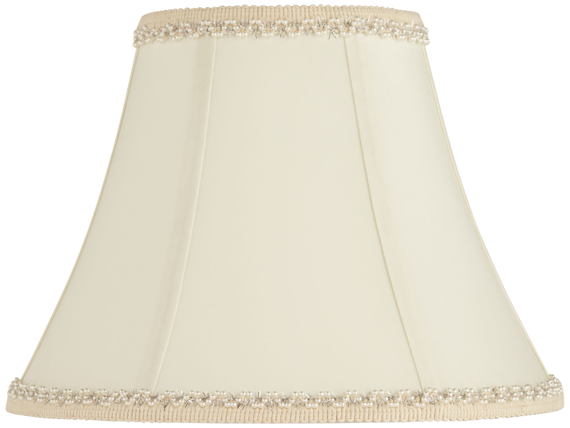 Rayon Cream Softback Bell Lamp Shade 6x12x9 (Washer) - #817K3 | Lamps Plus
