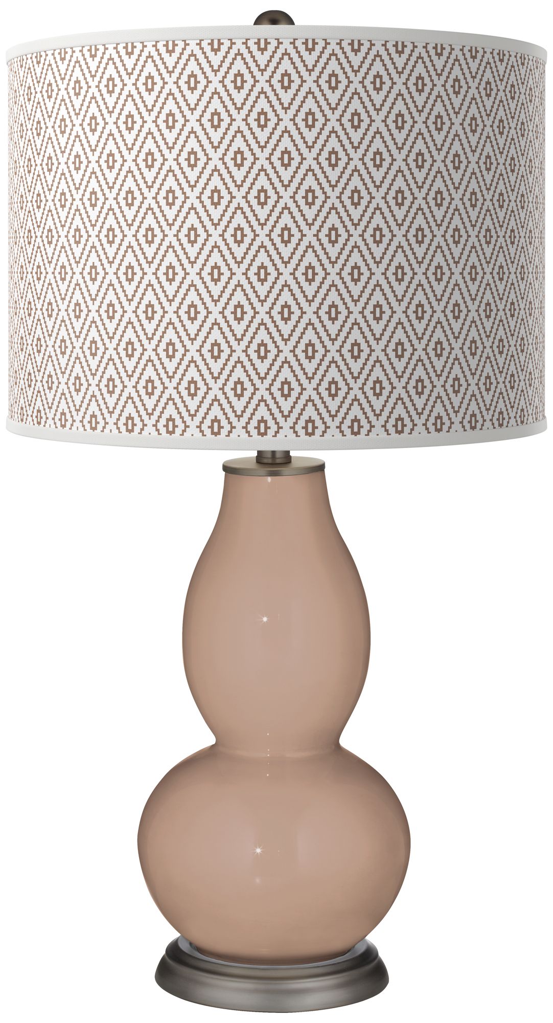 Redend Point Diamonds Double Gourd Table Lamp - #617H6 | Lamps Plus