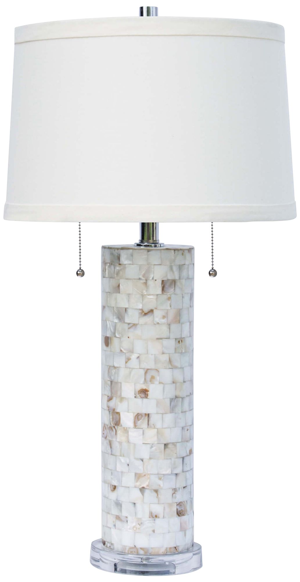 Regina Andrew Deva Mother of Pearl Table Lamp - #37C85 | Lamps Plus