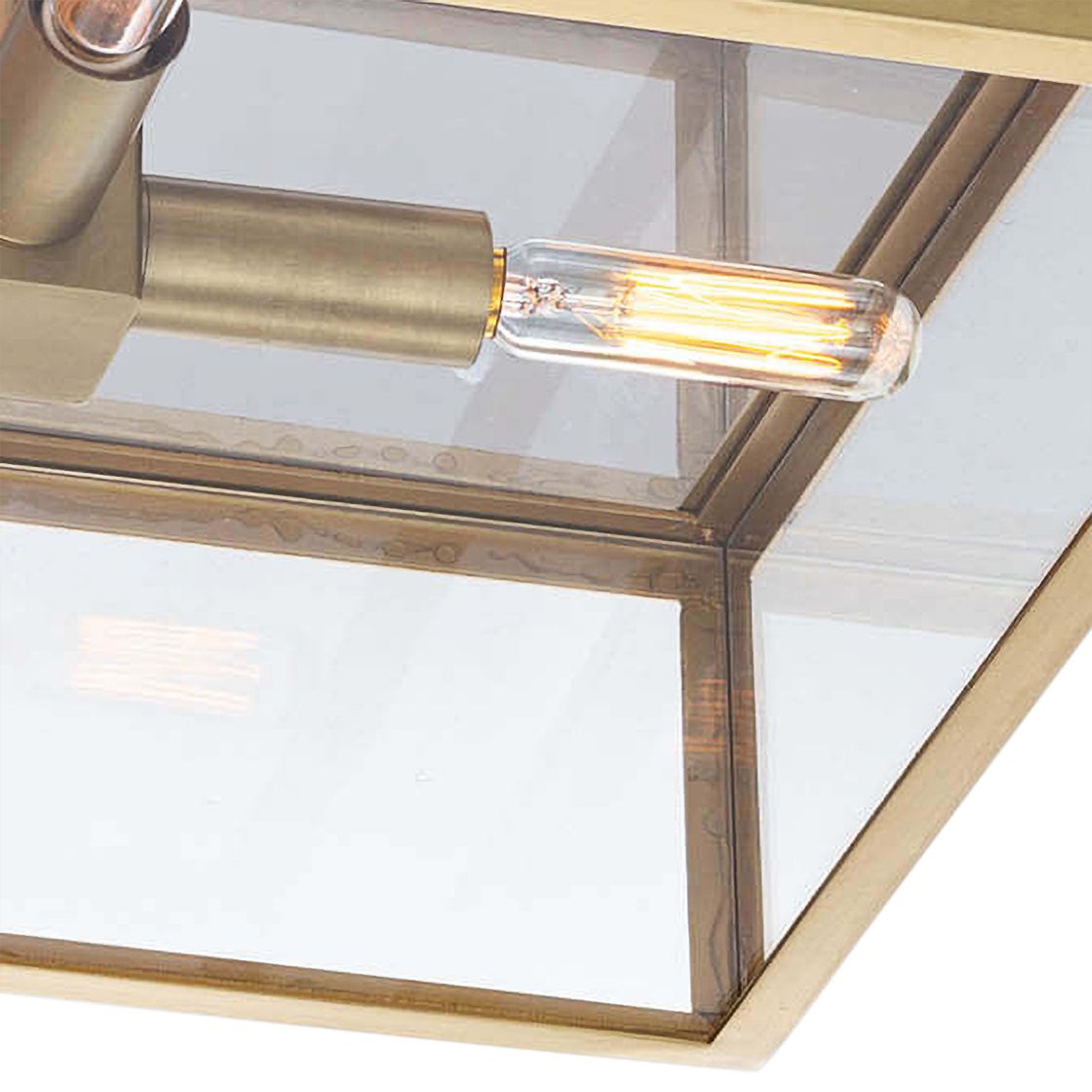 Regina Andrew Ritz 14 1/2" Wide Natural Brass Ceiling Light - #485M0 ...