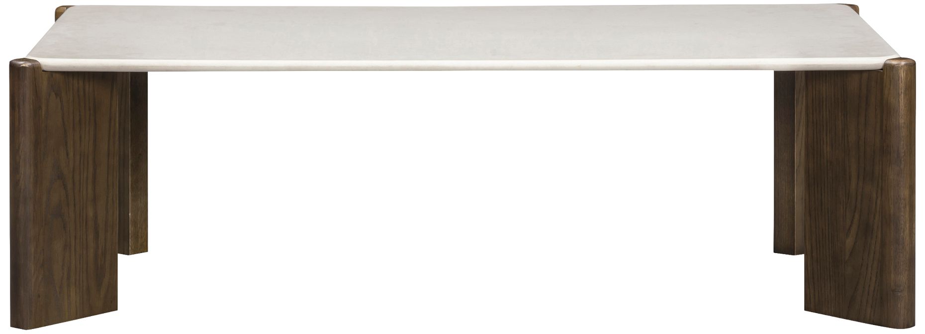 Restis Beige Quartz Rectangular Coffee Table - #5381W | Lamps Plus