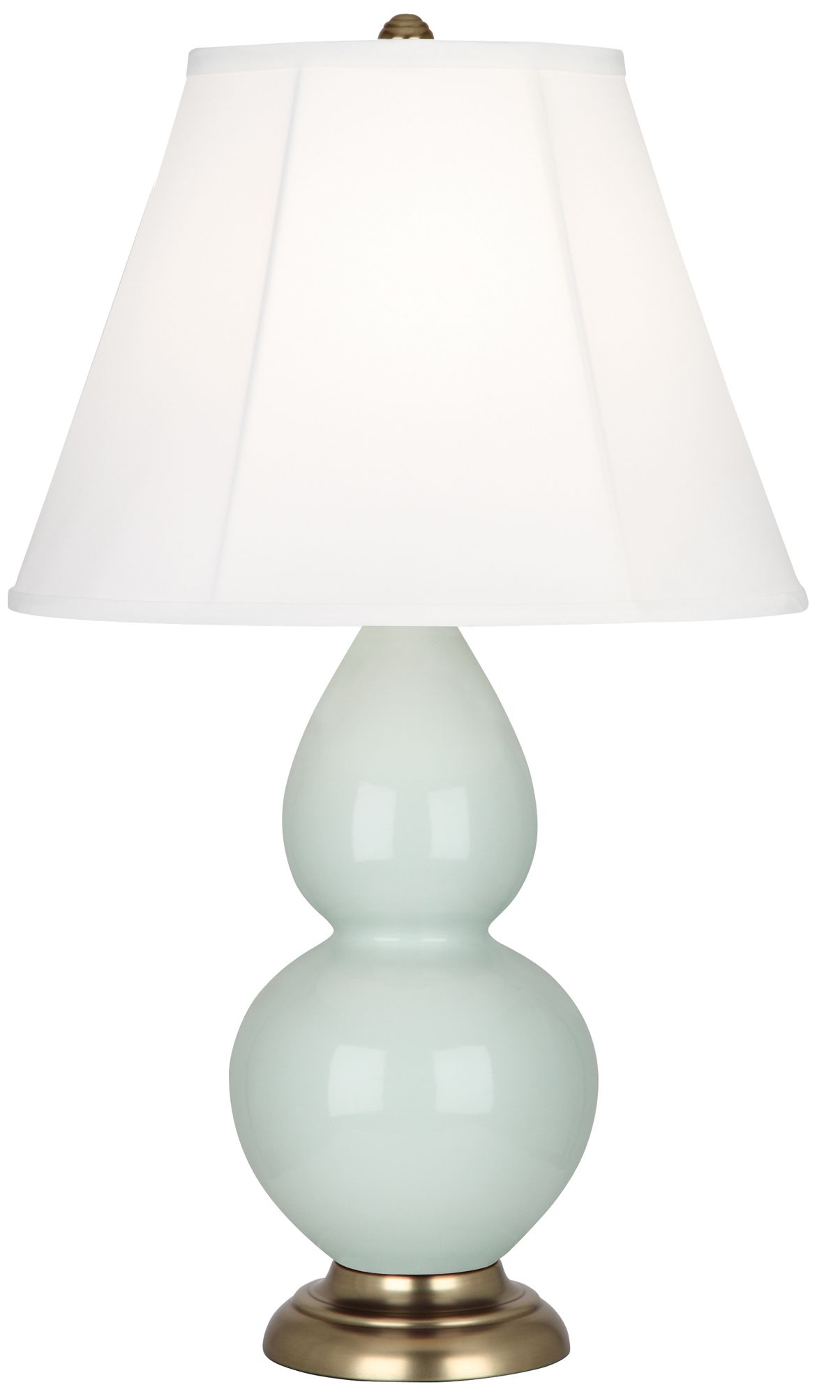 Robert Abbey Ceramic Celadon Small Double Gourd Accent Lamp - #513G3 ...