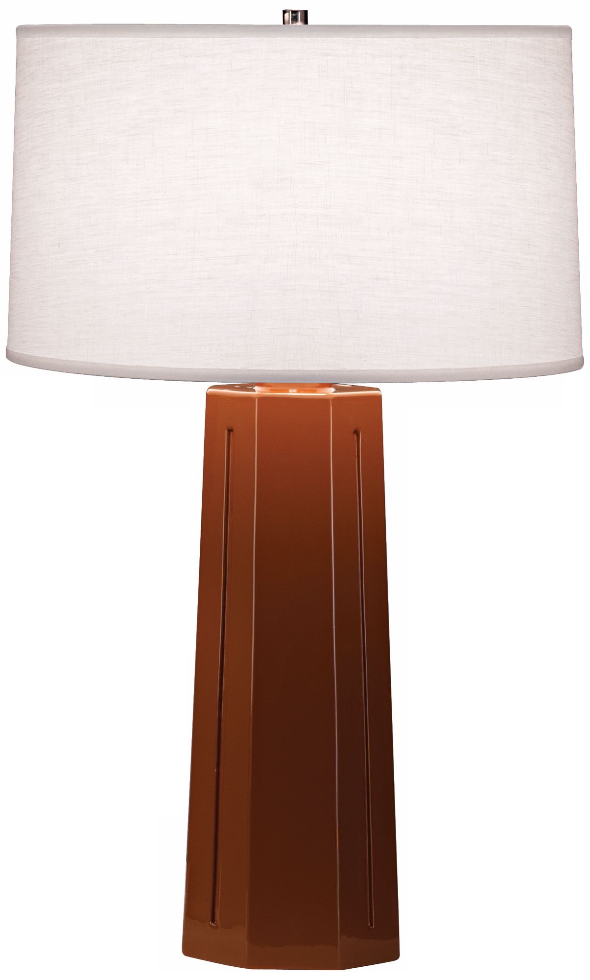 Robert Abbey Mason Cinnamon 26" High Table Lamp - #P3122 | Lamps Plus