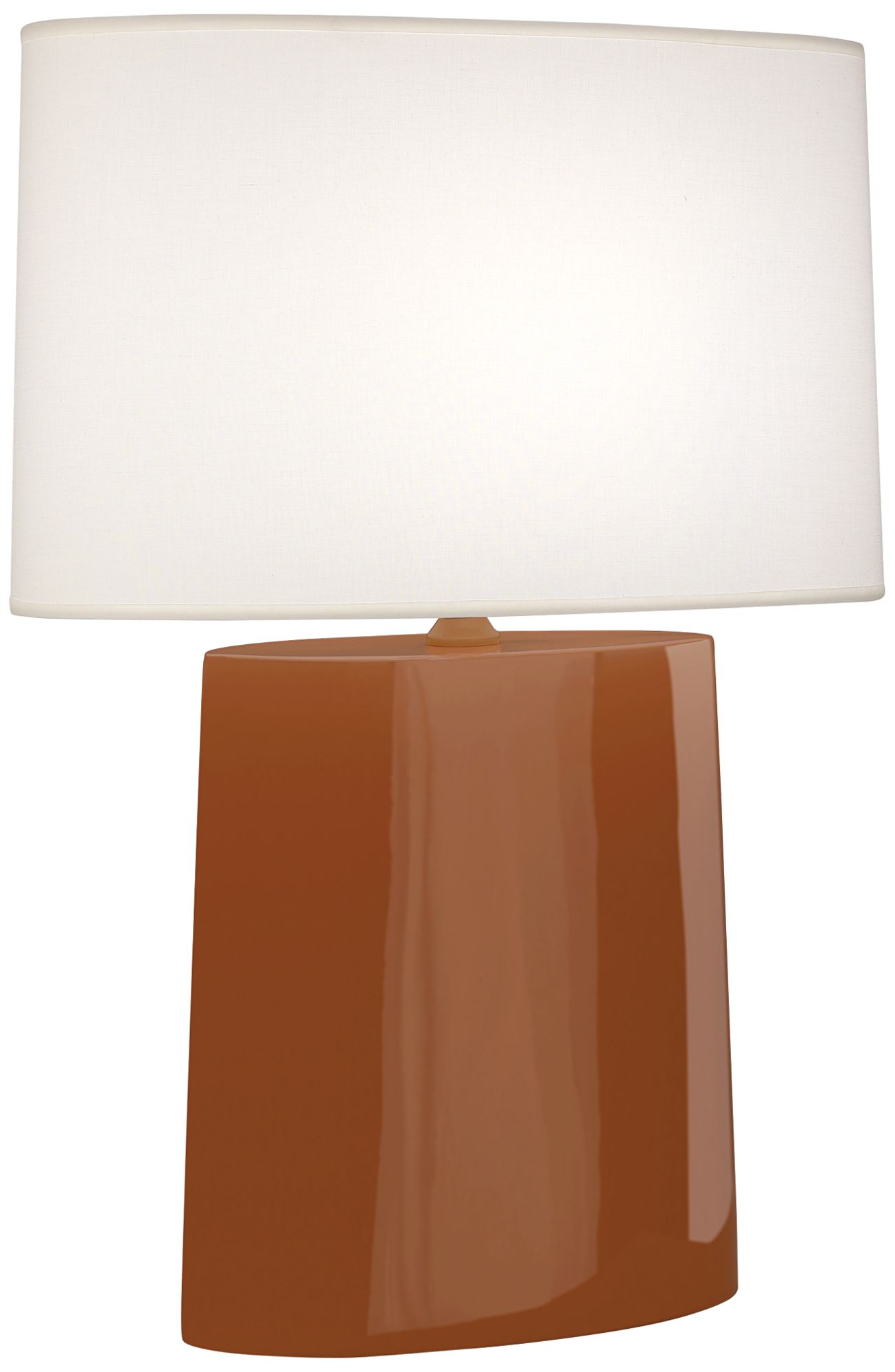 Robert Abbey Victor Cinnamon Glazed Ceramic Table Lamp - #596V0 | Lamps ...