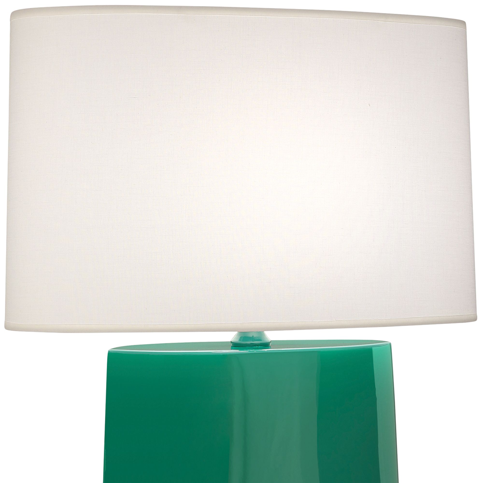 Robert Abbey Victor Emerald Green Glazed Ceramic Table Lamp - #612V0 ...