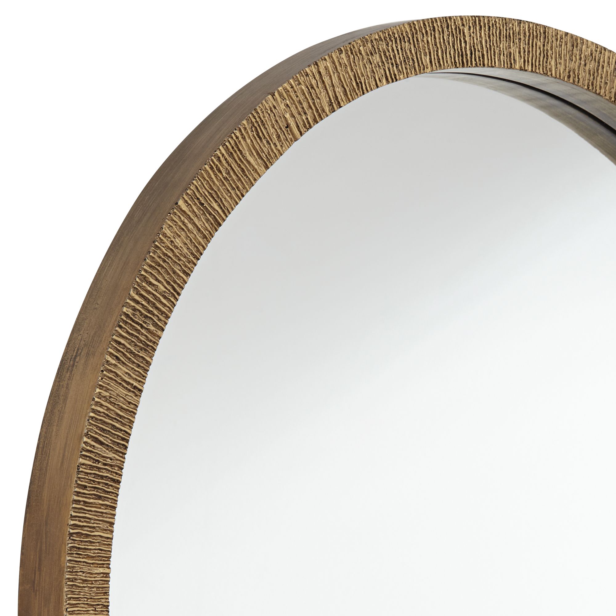 Robinette Aged Gold 23 3/4" x 46" Arch Top Wall Mirror - #496V1 | Lamps ...