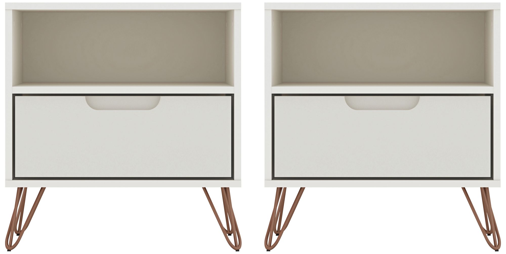20 inch wide white nightstand store