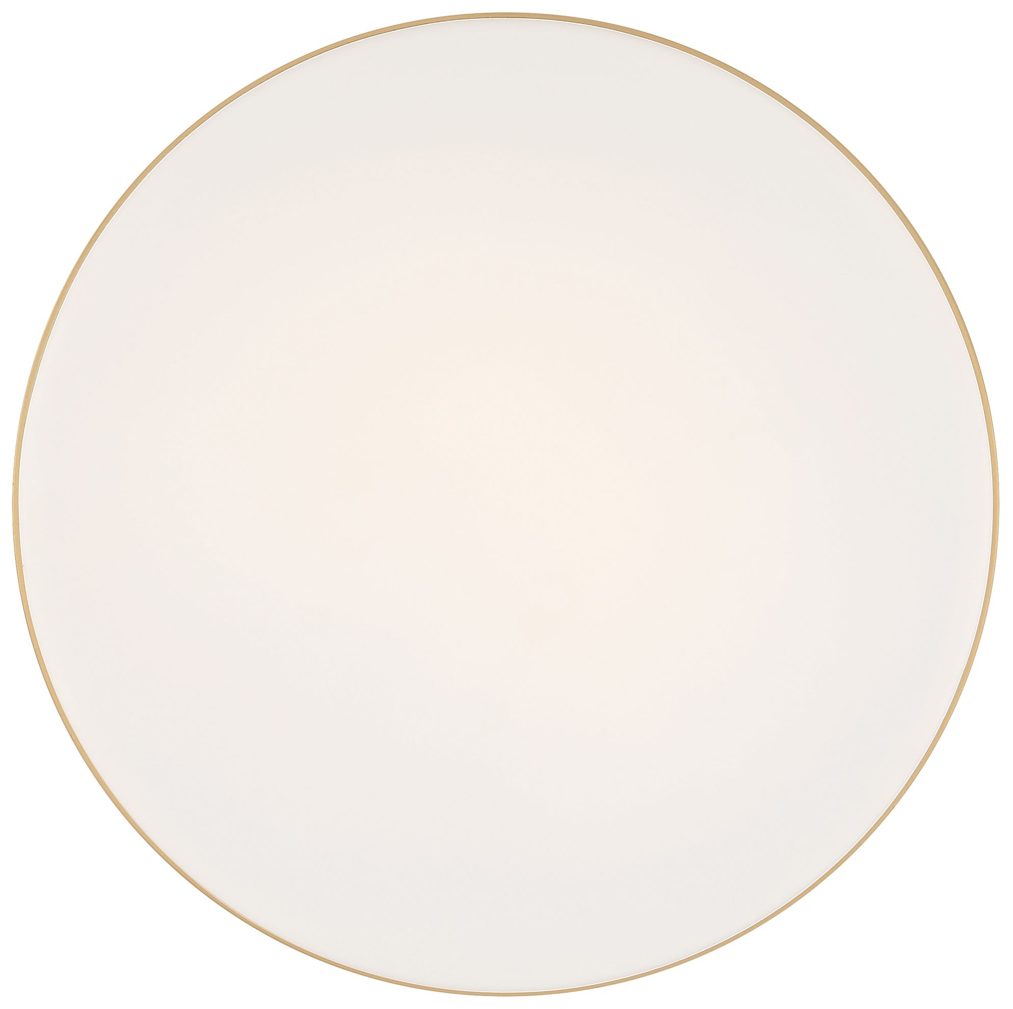 Roma 14" Wide Antique Brushed Brass Modern LED Ceiling Light - #550J3 ...