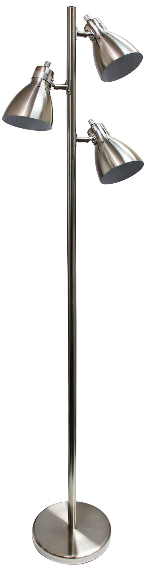 Brushed Nickel, Mid-Century Floor Lamps | Lamps Plus