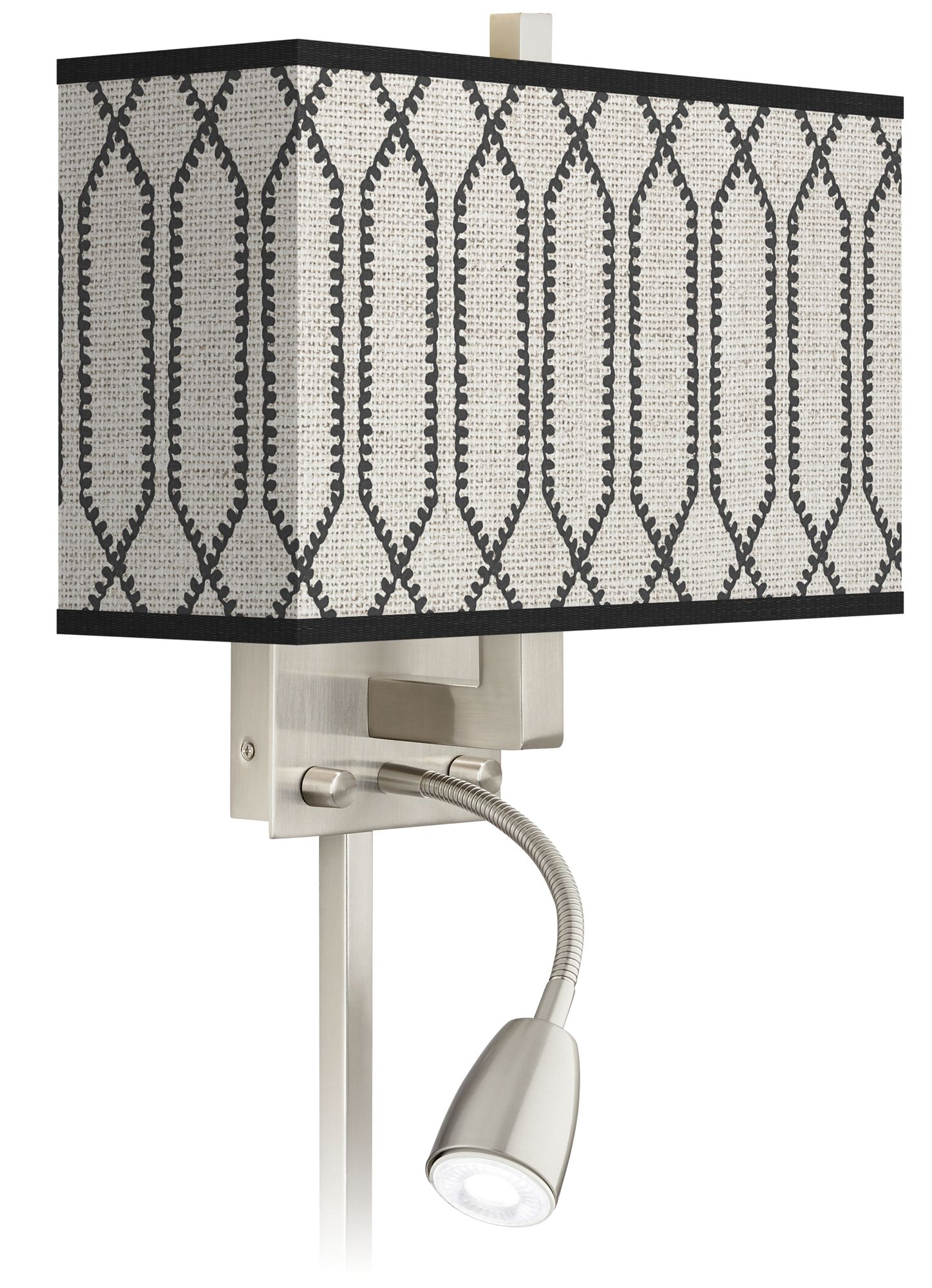 Calathea Gem Giclee Glow LED Reading Light Plug-In Sconce - #361V4 ...