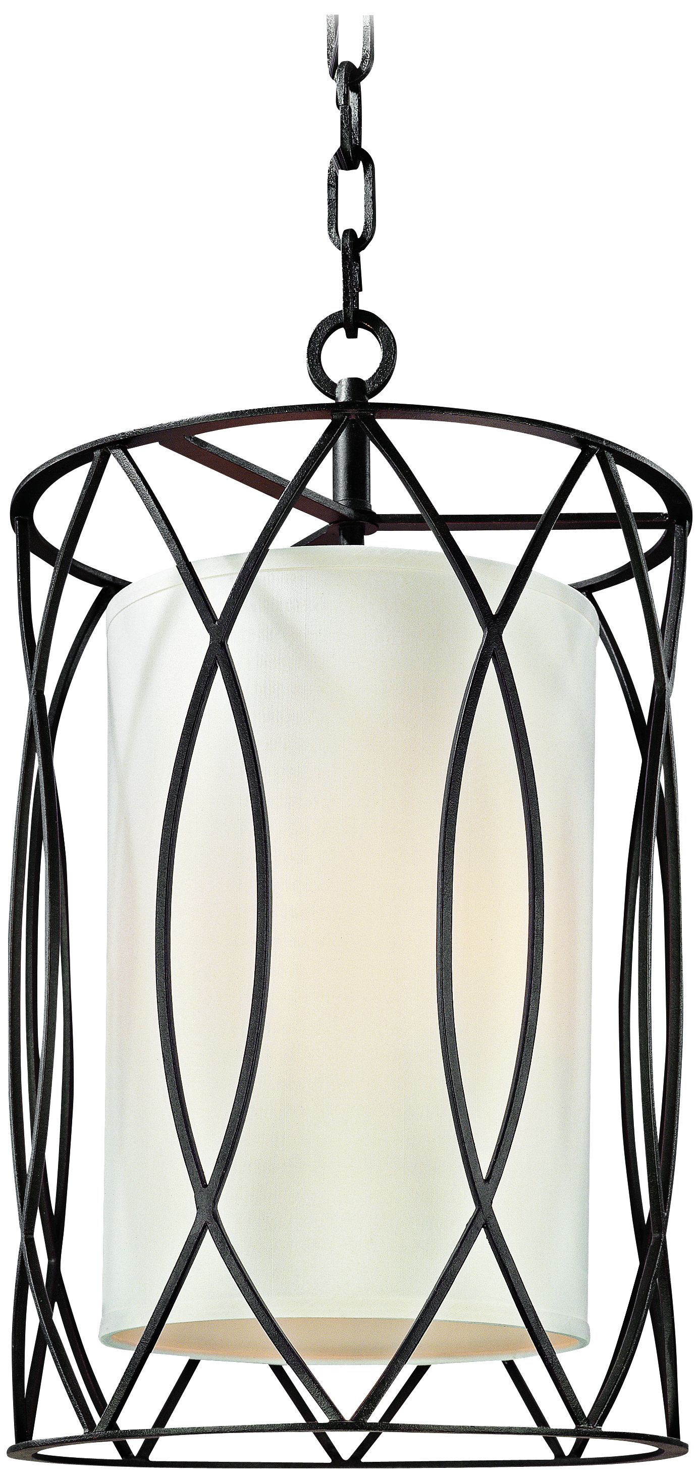 Sausalito 22" High 3-Light Silver Gold Pendant Light - #L0649 | Lamps Plus