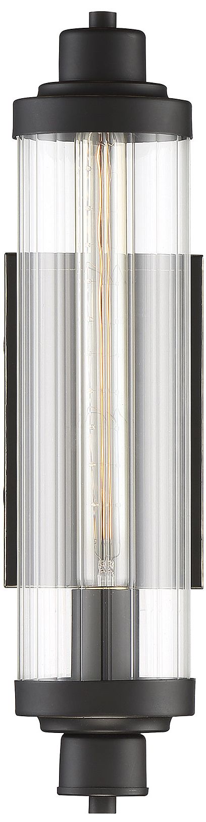 Savoy House Essentials Pike 17.75" High Classic Bronze 1-Light Wall Sc ...