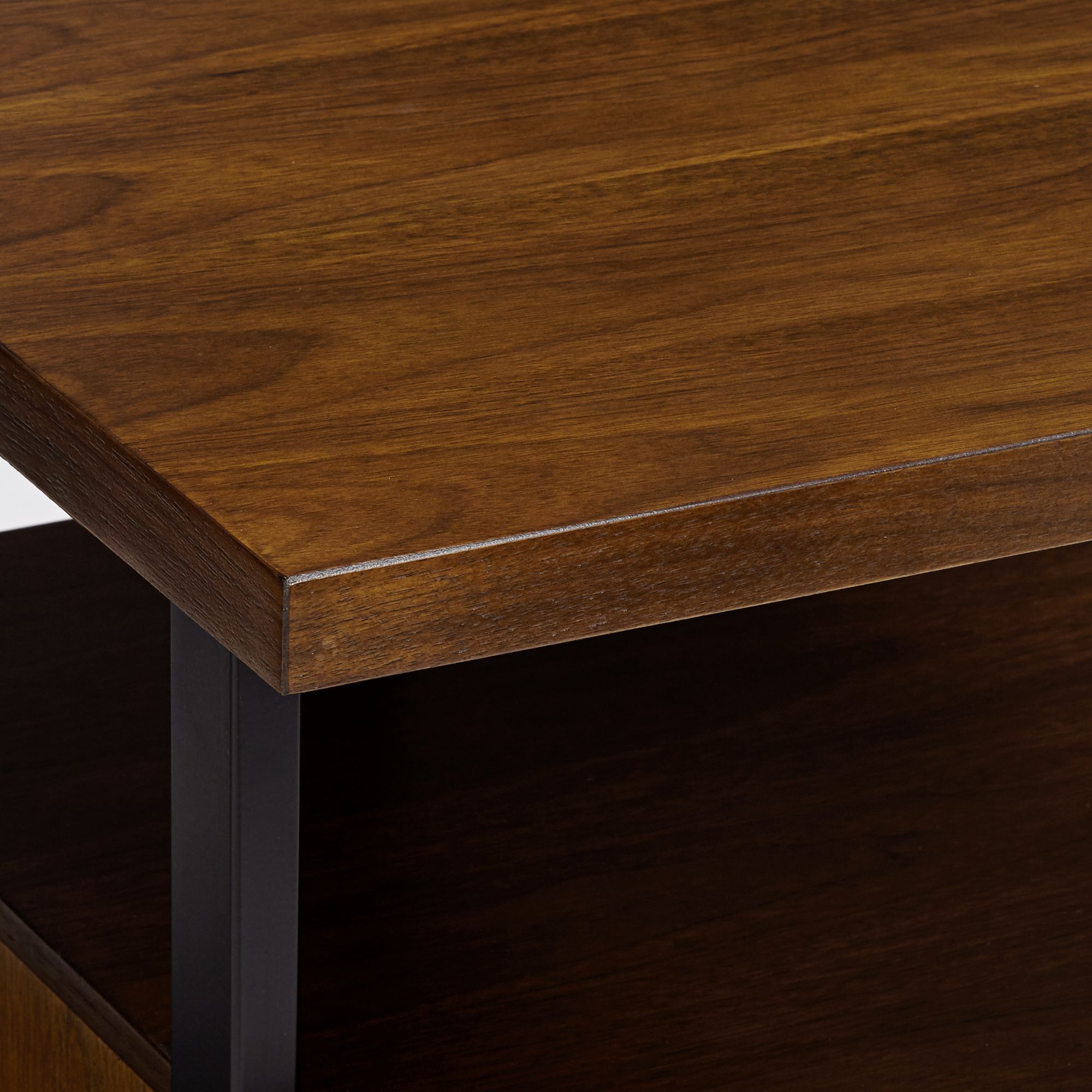 Sedley 22" Wide Walnut 1-Drawer Modern End Table - #46M36 | Lamps Plus