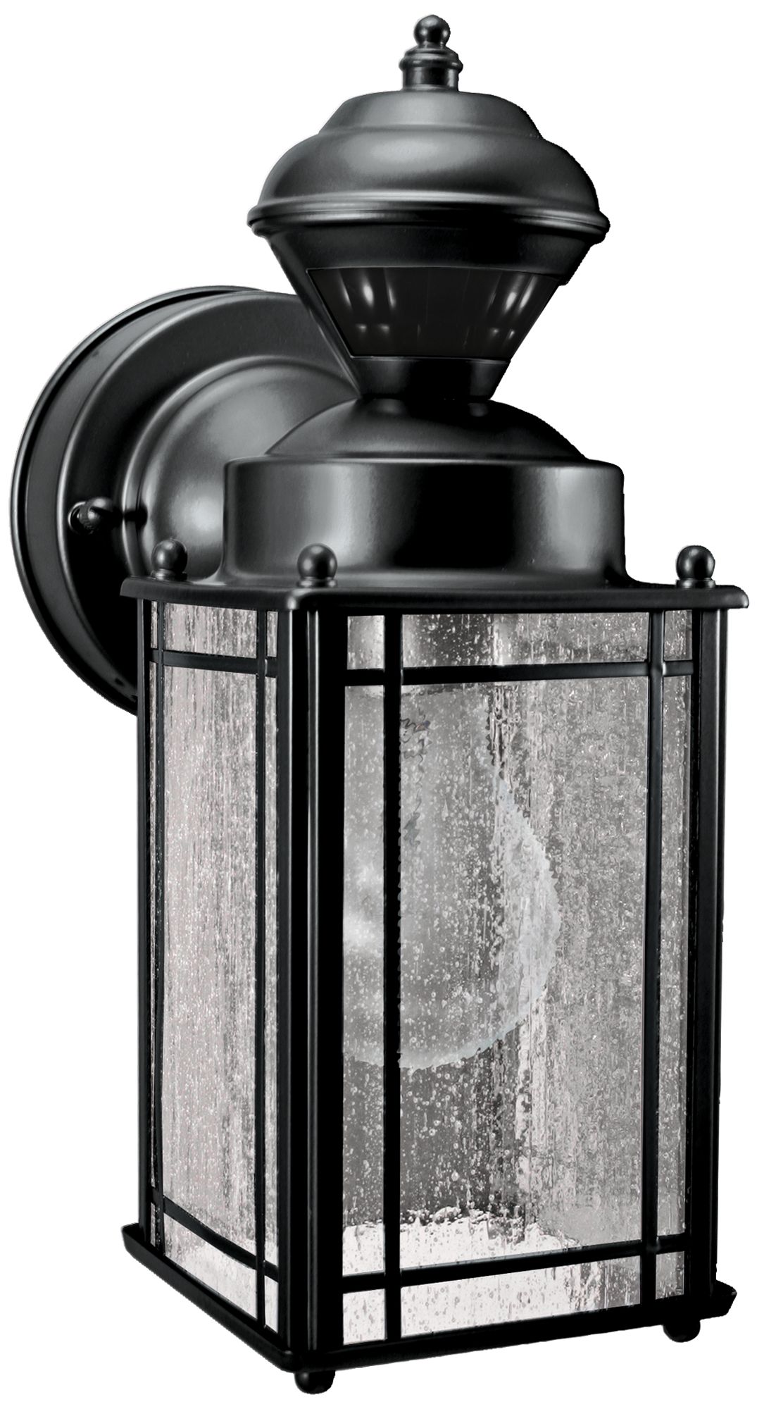 Shaker Cove Black Finish Outdoor Motion Sensor Light - #61609 | Lamps Plus