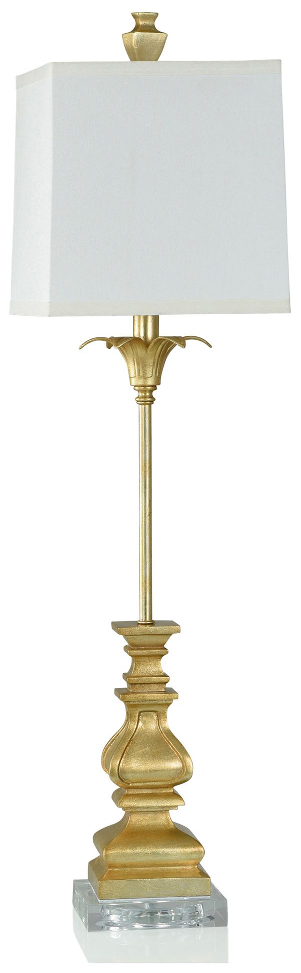 Silanti Gold 33" High Floral Table Lamp - #894C8 | Lamps Plus