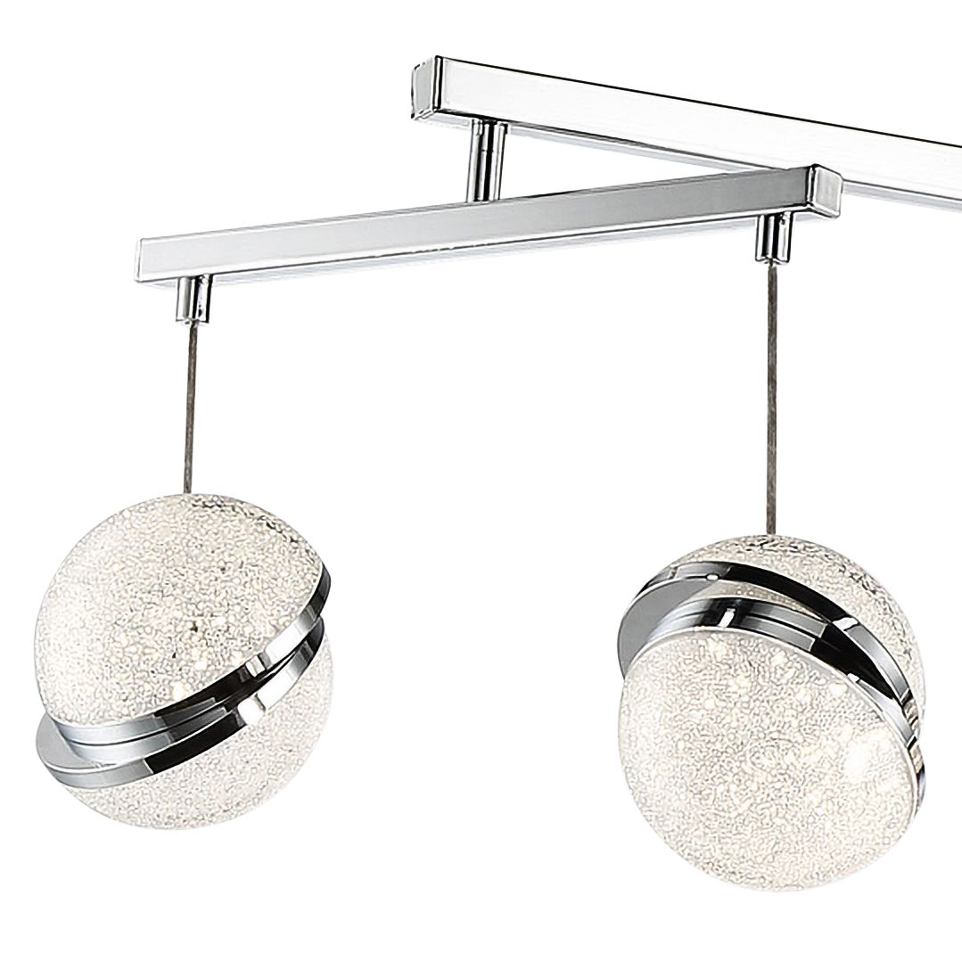 Silver Slice 49 3/4" Chrome LED Kitchen Island Light Pendant - #78G10 ...